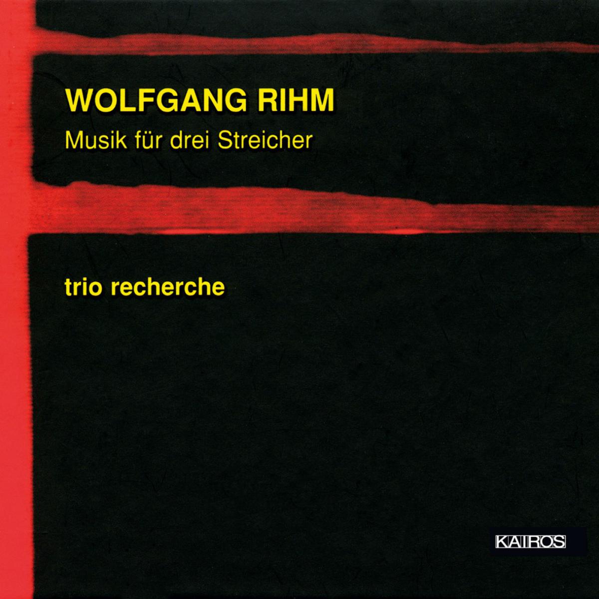Wolfgang Rihm: Musik für drei Streicher | HNE Store
