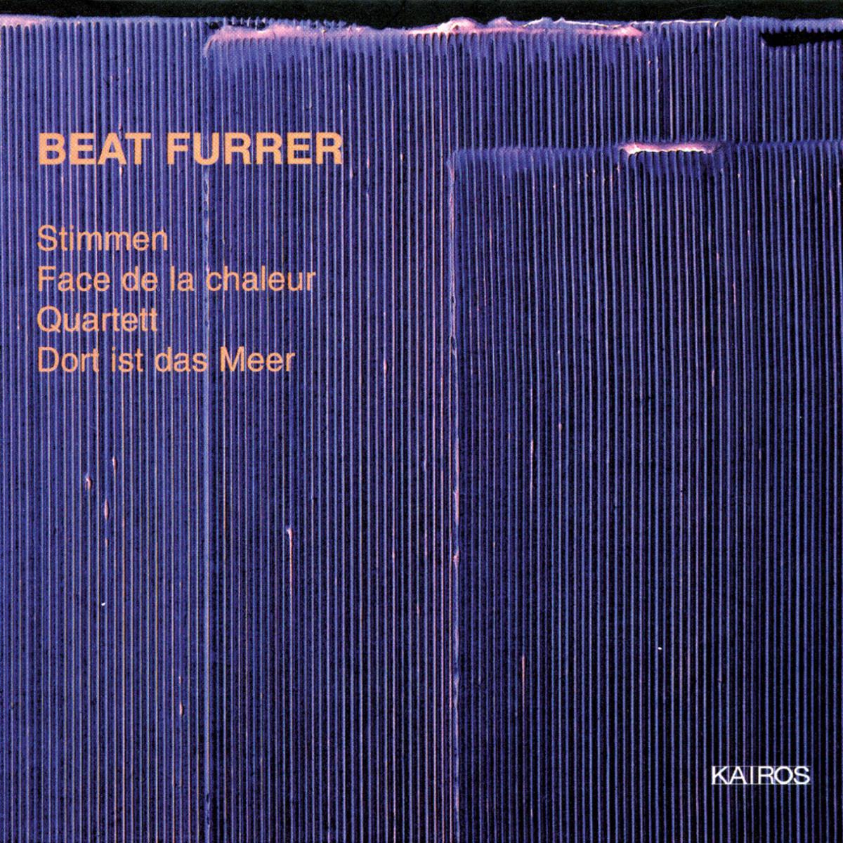 Beat Furrer: Stimmen et al. | HNE Store